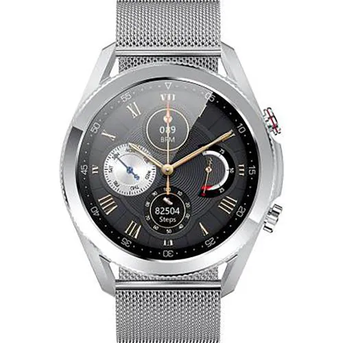 Buy French Connection L19-E 1.3 mm Fitness & Outdoor Silver Smartwatch ...