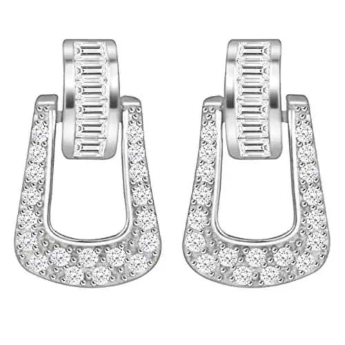 Buy Giva Sterling Silver Bold Drop Earrings For Women Online at Best Prices in India - JioMart.