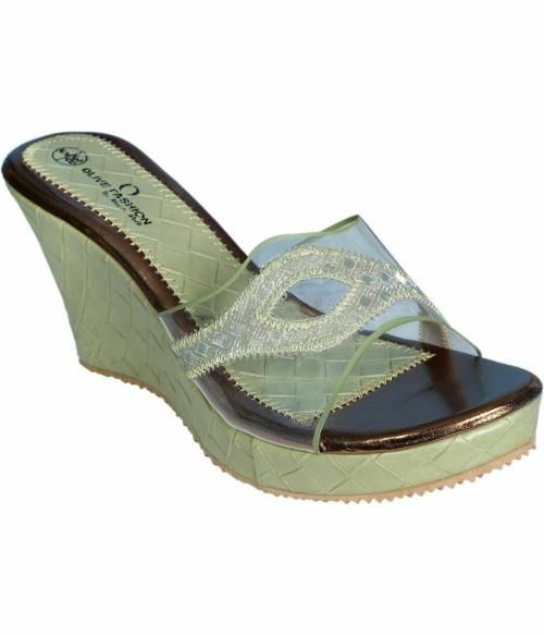 Buy Olive Fashion Wedges for Women Online at Best Prices in India ...