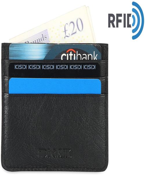 Buy HIDE & SLEEK 8 Card Holder (Set of 1, Black) Online at Best Prices ...