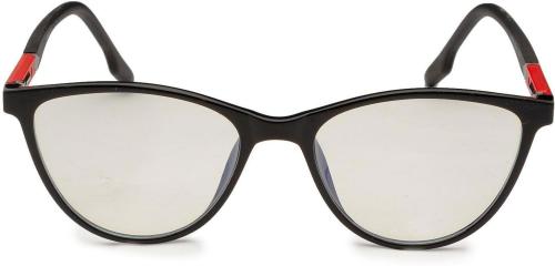Buy Gansta Cool Trendy Cat-Eyed Full Rim Black Red Frames ,Women(GN ...