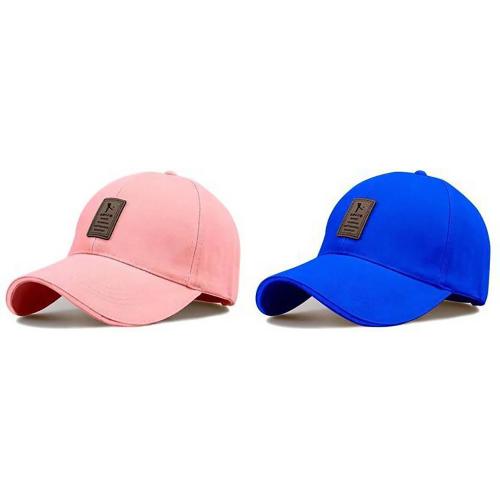 Buy ALAMOS Pink and Light Blue Ediko Cotton (Pack of 2) Online at Best ...