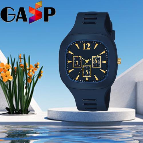 Buy GASP Analog Blue Dial Blue Strap Watch For Men And Women Online at ...
