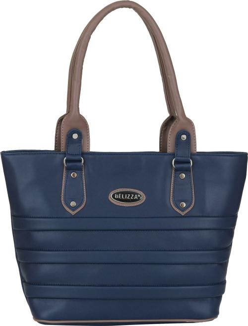 Buy Semiize Women Blue PU Shoulder Bag Online at Best Prices in India ...