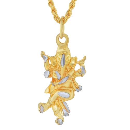 Buy Zumrut Dual Tone Ganesh Ganpati Vinayak Vakratunda Image Hindu God ...