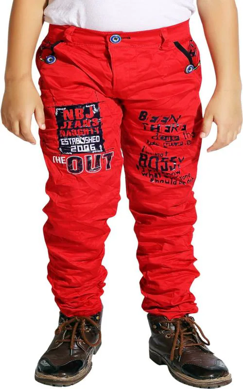 Buy AD & AV Boys Red Indian Cotton Single Pants Online at Best Prices in India - JioMart.