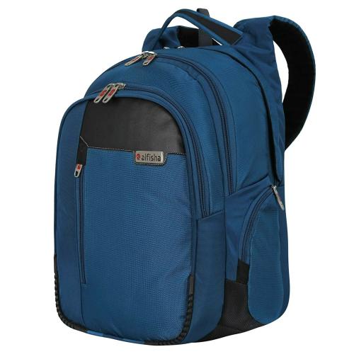Buy Alfisha Polyester Water Resistant Padded Office Laptop Backpack ...