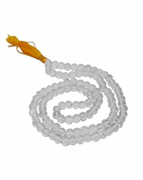 Buy Shubhanjali store Sphatik Semi Precious Crystal Thread Knotted Jap ...