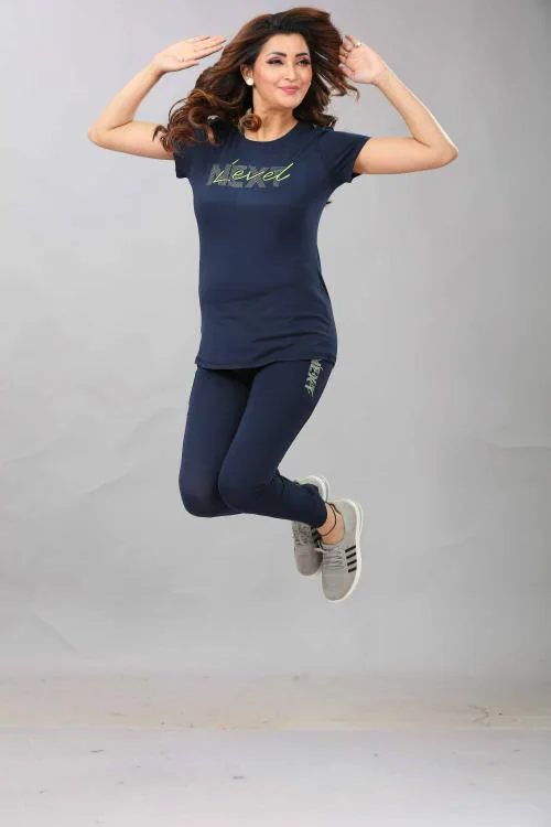 Buy Qlee ActiveWear Gym Suit NAVY XXL Online at Best Prices in India ...