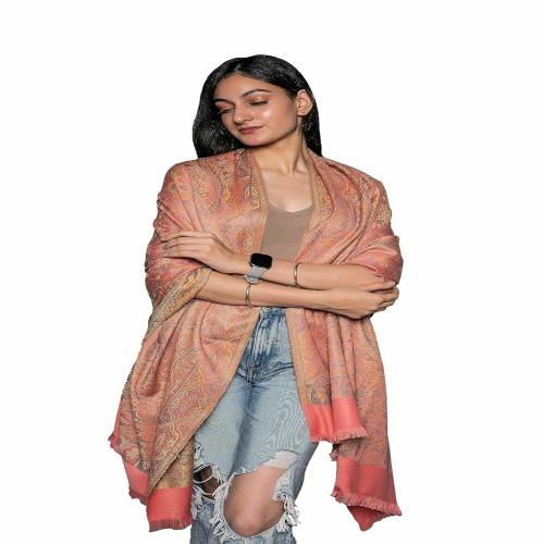 Buy Girisha Textiles Shawl Designer Jamawar Kani Stoles Shawls for ...