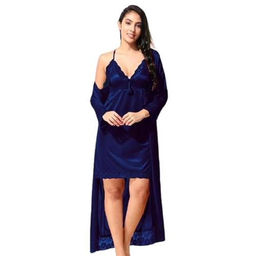 Buy KRISHNA LADY FAB Women's 2 Pcs Satin Beautiful Comfortable ...