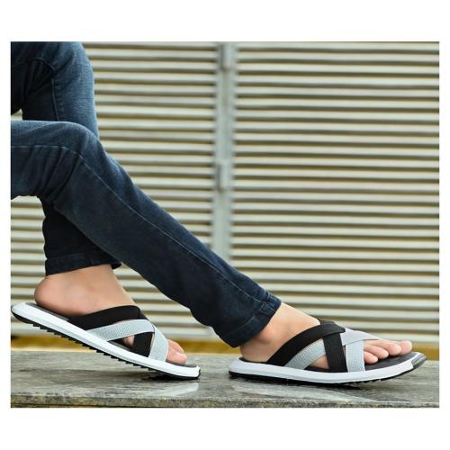 Buy Butchi Man Casual Grey stylish slipper Online at Best Prices in ...