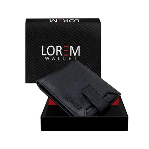 Buy LOREM Regular Men's Wallet, Colour-Black Online at Best Prices in ...