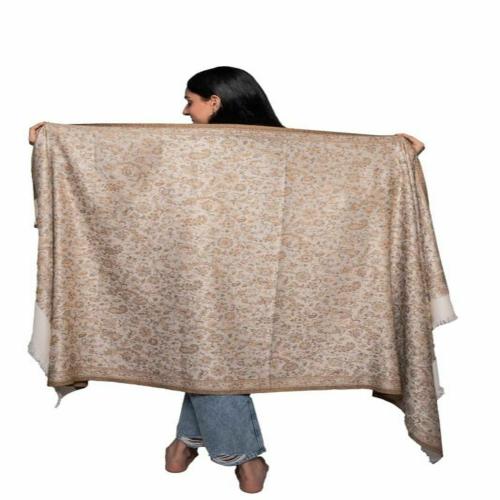 Buy Girisha Textiles Shawl Designer Jamawar Kani Stoles Shawls for ...