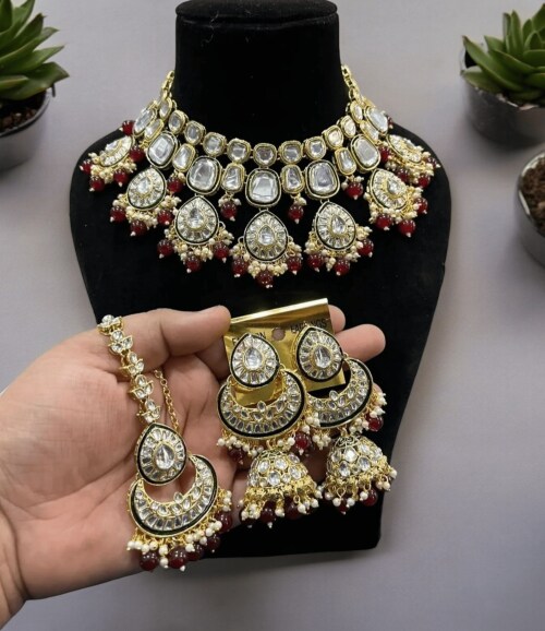 Buy Yuzi Jewells Alloy Gold-plated Jewel Set Online at Best Prices in ...
