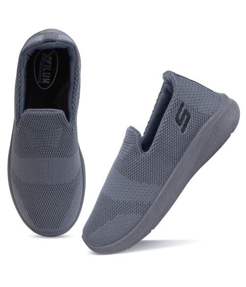Buy Fortiva Light Weight Slip-On Shoe For Men ( Grey) Online at Best ...