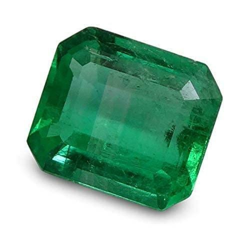 Buy Retrend Design 5.50 Carat Non Precious Metal Colombian Emerald ...