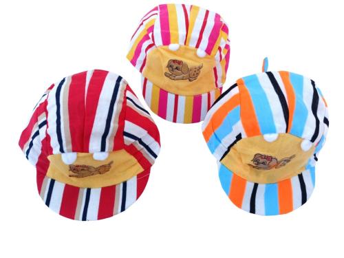 Buy Queen Style Baby Cotton Caps for Summer Sunlight Protection (0-24 ...