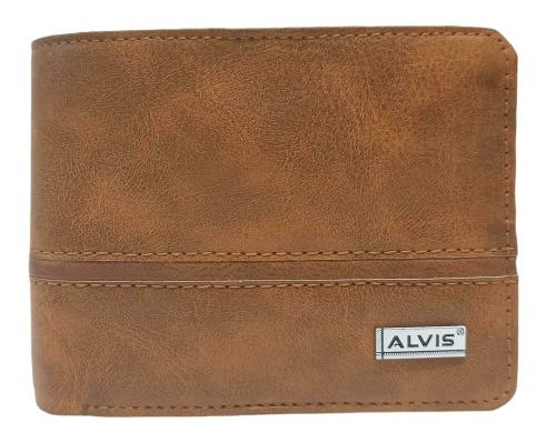 Buy ALVIS Men Tan Faux Leather Wallet Online at Best Prices in India ...