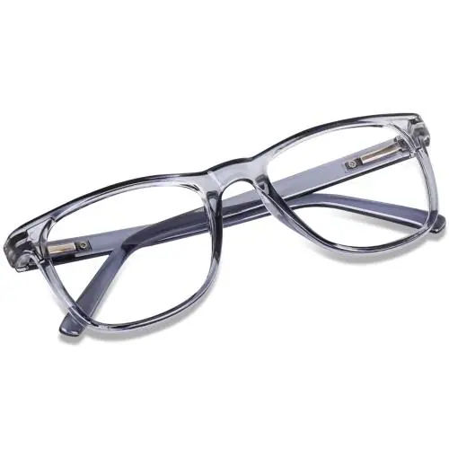 Buy SunglassesMart Emiltus Rectangular Slver Blue Light Blocking ...