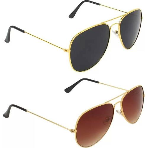 Buy FUNK sunglasses for men & women Multicolor pack of 2 Online at Best ...