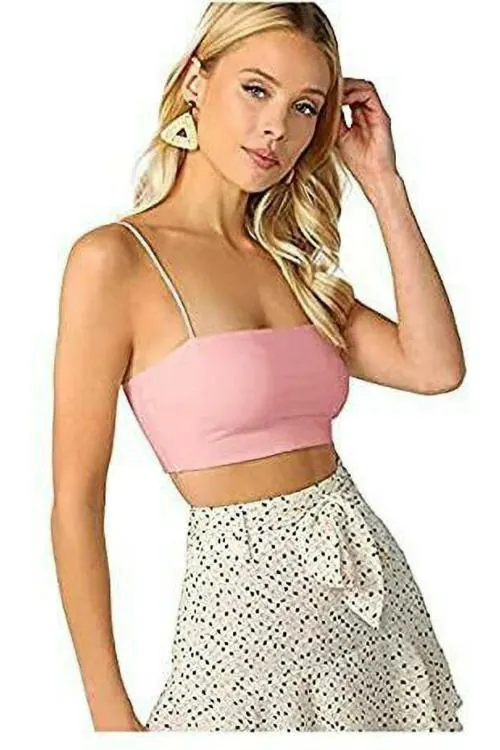 Buy Namelix art Girls Pink Nylon Regular Non Padded Bra (13 - 14 Years) Online at Best Prices in ...