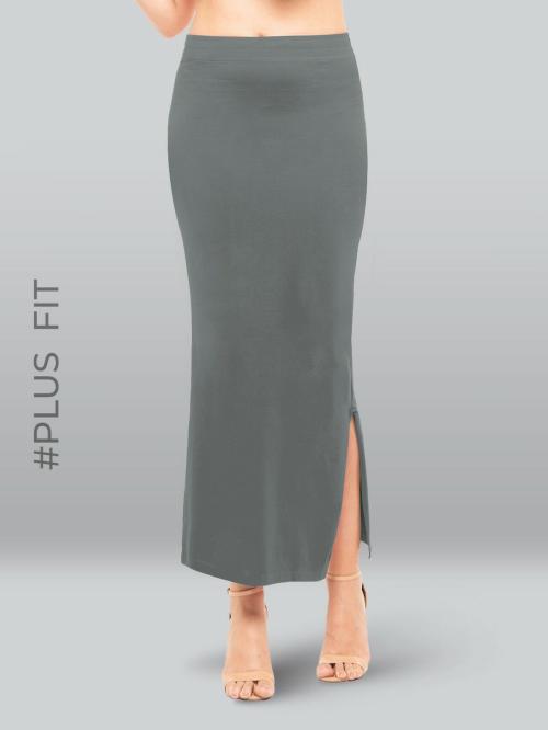 Buy Lyra Slimming Saree Shaper Petticoat with Hidden Drawstring & Side ...