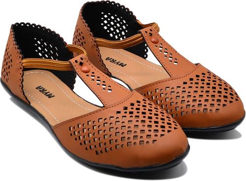 Buy Myra Tan Flats for Women Online at Best Prices in India - JioMart.