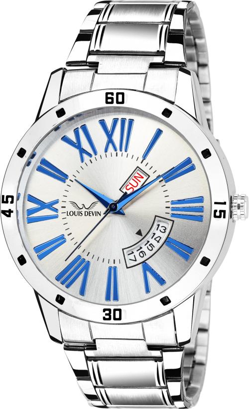 Buy Louis Devin Analog Silver Watch For Men (Ld-Wt020-Slv-Ch) Online at ...