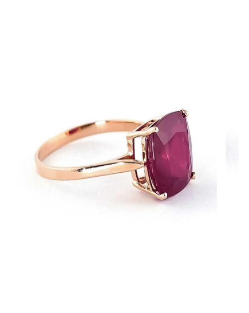 Buy Ceylonmine Ruby Manik Gold Plated Ring Online at Best Prices in ...
