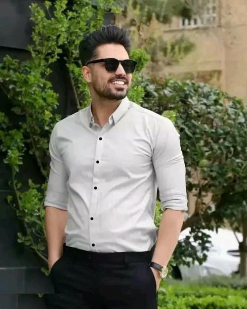 Buy AJ Brothers Men Grey Solid Lycra Blend Regular Fit Formal Shirt ...