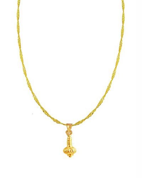 Buy Bfc- Buy For Change Yellow Copper Hanuman Gada Pendant For Women ...