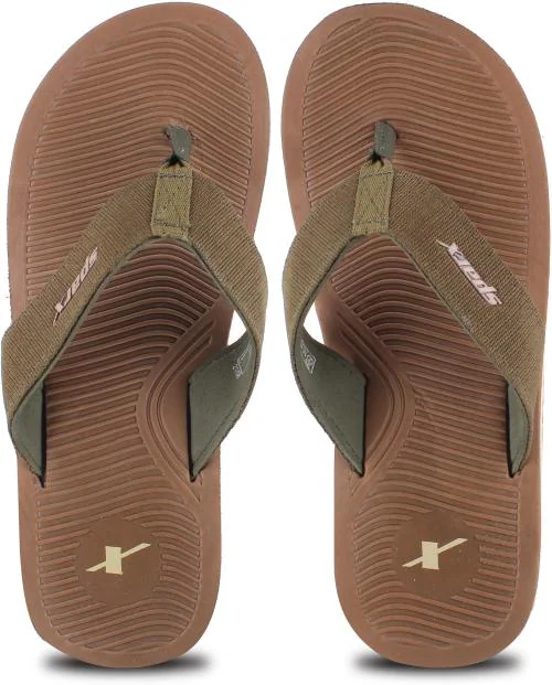 Buy Sparx Men SFG-87 Camel Olive Flip Flops Online at Best Prices in ...