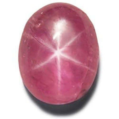 Buy Feel Touch Mart Mind Blowing 6 Carat Star Ruby Stone Natural Star Effect Stone Old Mine ...