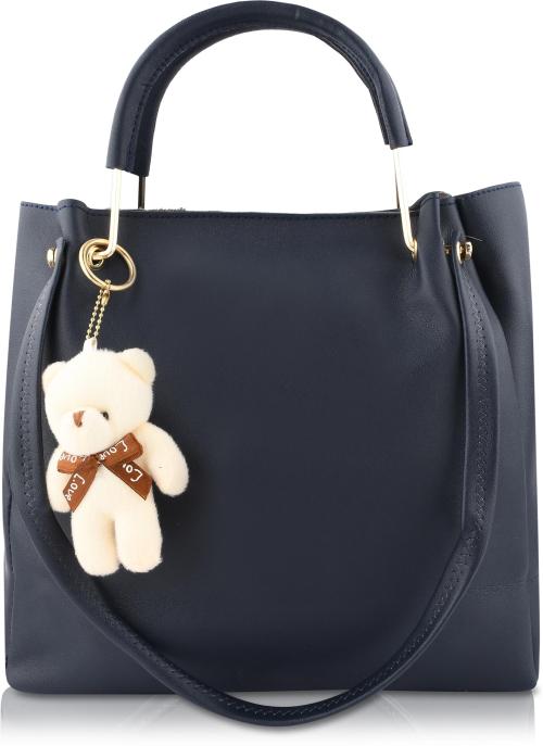 Buy DANIEL CLARK Women Blue Pu Hand-Held Bag Online at Best Prices in ...