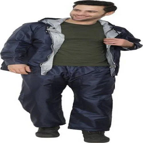 Buy YOUTH ROBE Men Blue Polyester Raincoat with Bag - S Online at Best ...