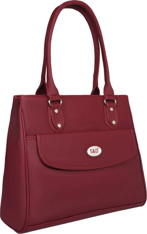 Buy Semiize Women Maroon PU Shoulder Bag Online at Best Prices in India ...