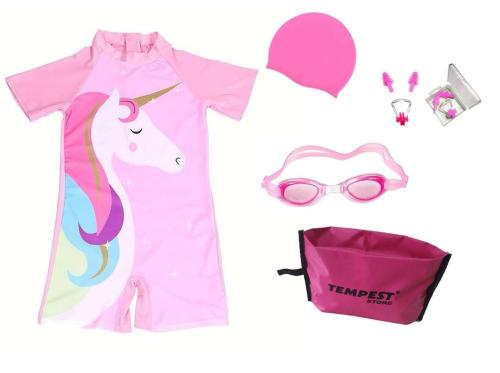 Buy TEMPEST Girls Swimming Kit| Swimming Costume | Swim Suit Set ...