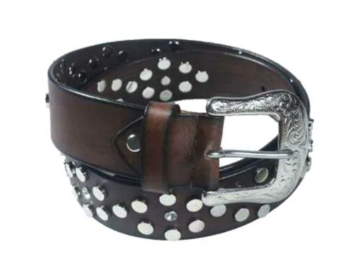 Buy Pelt Leather Men Brown Genuine Leather Belt (28) Online at Best ...