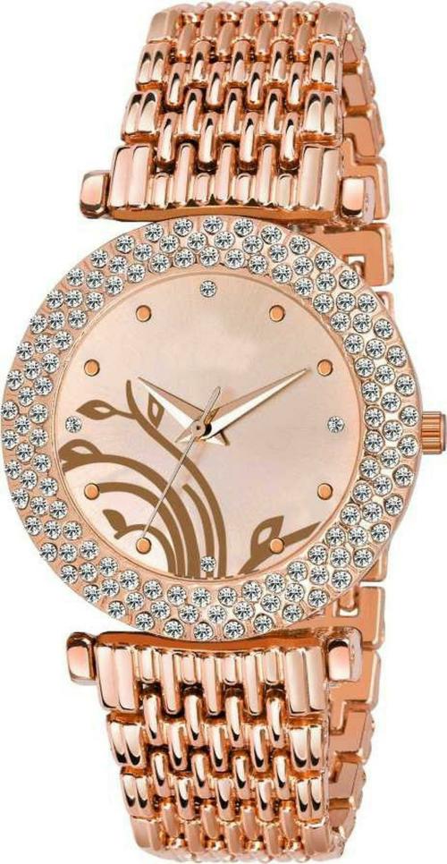 Buy Miss Perfect Analog Rose Gold Dial and Strap Wrist Watch for Women ...