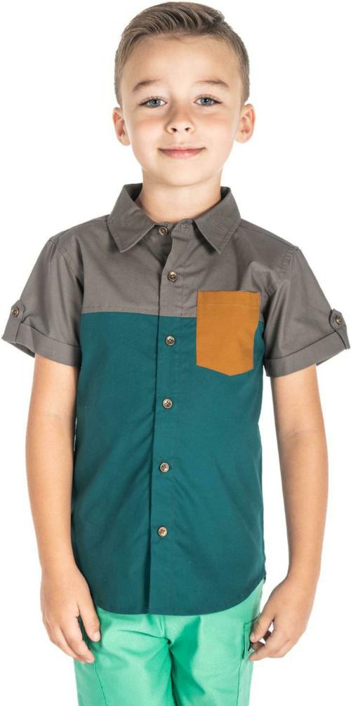 Buy Cherry Crumble by Nitt Hyman Boys Multicolor Solid Cotton Shirt ...