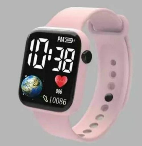 Buy MVS Stylish Look With Dummy Icons Dial LED Digital Watches For Kids ...