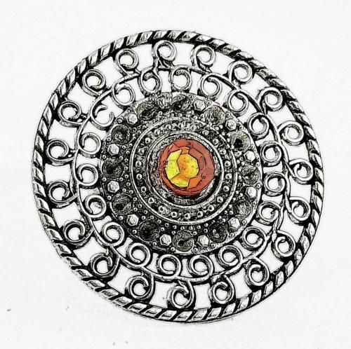 Buy Yash Jewels Emporium Silver-Plated Brass Adjustable Classic Ring ...