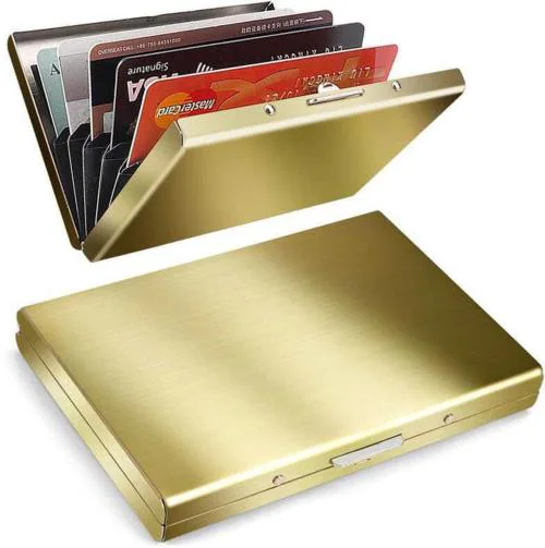 Buy Sonrisa Gold 6-Slots Card Holder Online at Best Prices in India ...