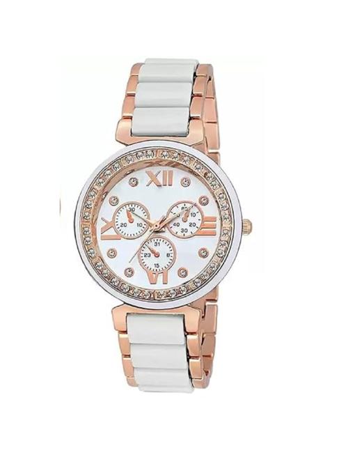 Buy ONBV New Design Analog White Watches for Women's and Girls Online ...