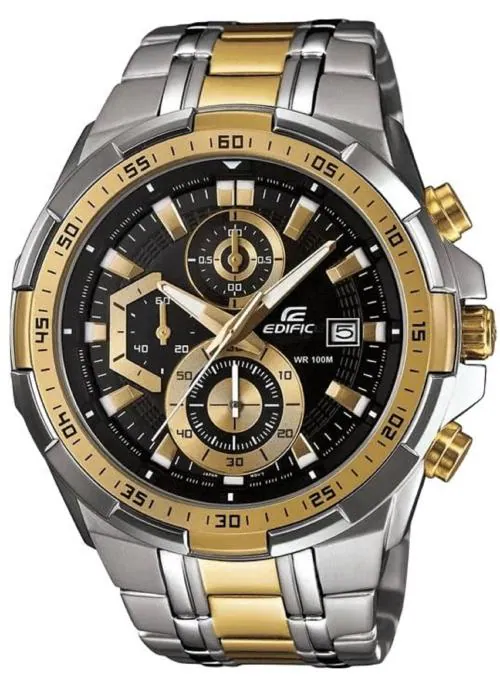 Buy Real Man Watches Luxury Gold Black Chronograph Watch for Men ...