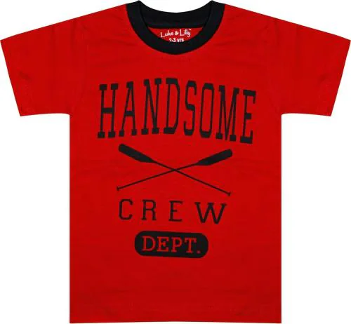 Buy Luke&lilly Boys Half Sleeve pack of 1 tshirts Online at Best Prices ...