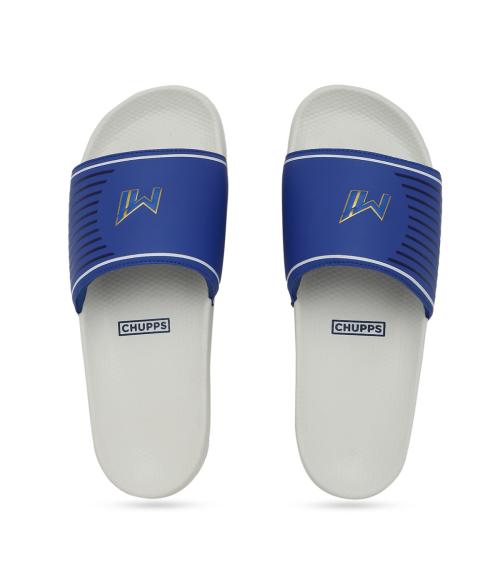 Buy Chupps Men's Official Mumbai Indians White & Gold MI Printed ...