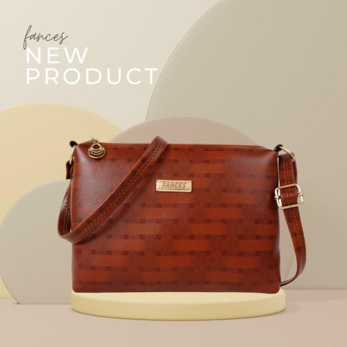 Buy Fances Tan Sling Bag Women Stylish Sling bag Online at Best Prices ...
