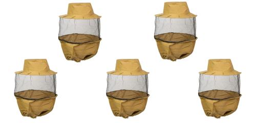 Buy TURRITOPSIS Bee Cap Honeybee Light Brown Cap Bee Veil for The ...